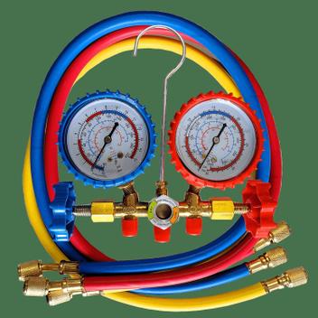 Kit Manifold Ar Condicionado Automotivo Carga Gás R134A - Eos / Vulkan ...