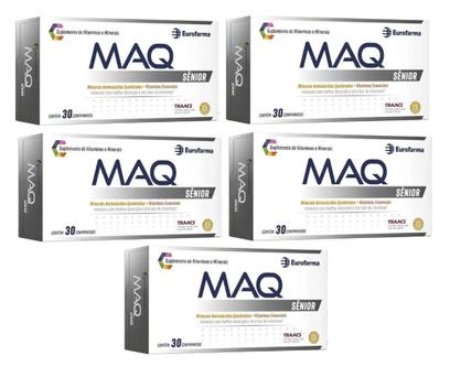 Kit MAQ Sênior Com 5 Caixas De 30 Comprimidos Cada - EUROFARMA ...
