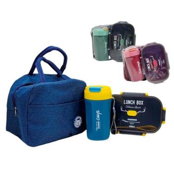 Kit Marmita com Copo 500ml, Talher e Bolsa Térmica - InterPonte ...