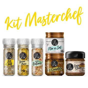 Kit Masterchef BR Spices - Temperos e Condimentos - Magazine Luiza