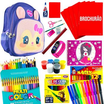 Kit Material Escolar Completo Ensino Fundamental 1º a 5º ano - Start ...