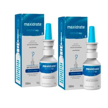 Kit Maxidrate 6Mg Descongestionante Nasal Gel 30G 2 Unidades - Libbs ...