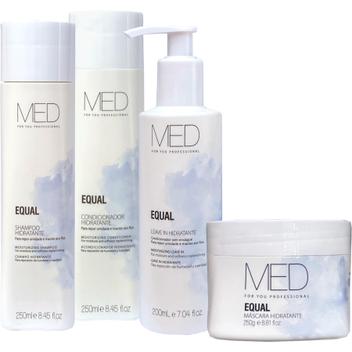 Kit Med Equal - Shampoo, Condicionador, Máscara e Leave-in - Kit ...
