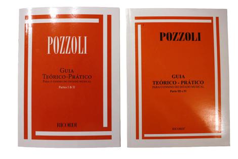 Kit Método de Ensino Completo Pozzoli Guia Teórico Prático Parte 1 e 2 ...