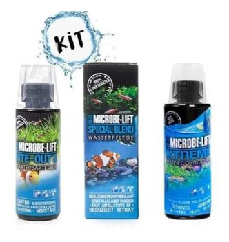 Kit Microbe-lift Special Blend + Nite-out + Xtreme 118ml - Peixes ...