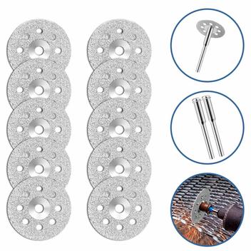 Kit Mini Disco Corte Diamantado Micro Retifica Premium Corta Piso Vidro Porcelanato Madeira ...