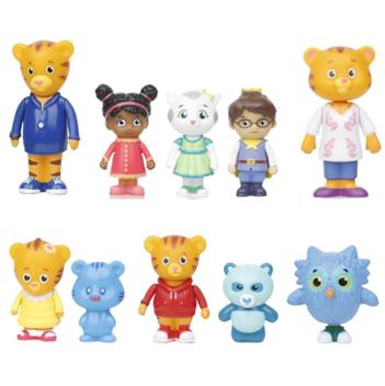 Kit Mini Figuras Daniel Tigre Disney Com 10 Personagens - Pcom ...