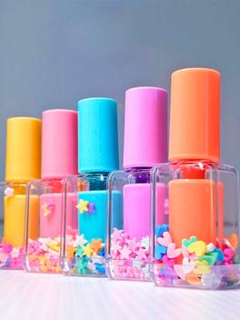 Kit Mini Marca Texto Esmalte Picolé Casquina Candy Color Volta as Aulas ...