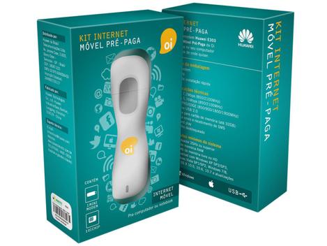 Kit Mini Modem 3G Desbloqueado Oi E303 + Chip Pré - Pago DDD 92 - Mini ...
