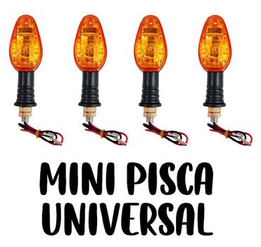 Kit Mini Pisca Flexível Universal Com Lâmpada 04 Unidades - MAXX ...