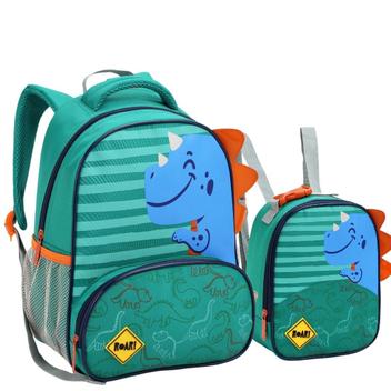 Kit Mochila e Lancheira Creche para passeio Dinossauro - Seanite ...