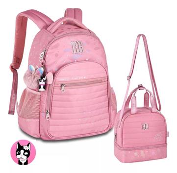 Kit Mochila Escolar + Lancheira e Estojo Rebecca Bonbon - Clio Coleção ...