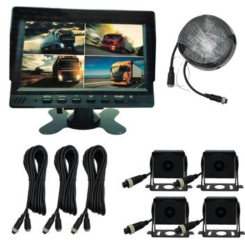 Kit Monitoramento Monitor 7 Polegadas + 4 Câmeras Ahd 12-24v - MB ...
