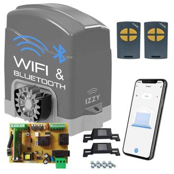 Kit Motor Portão Wifi Deslizante Dz Izzy 300 App Celular S/Crem - AGL ...