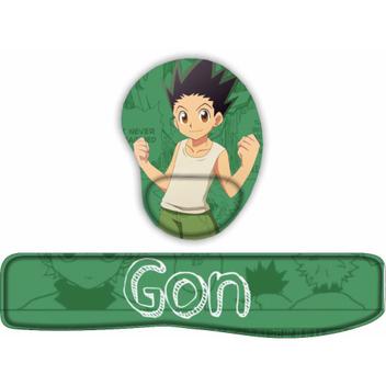 KIT Mouse Pad + Apoio de teclado Gon - JDM - Apoio de Pulso para ...