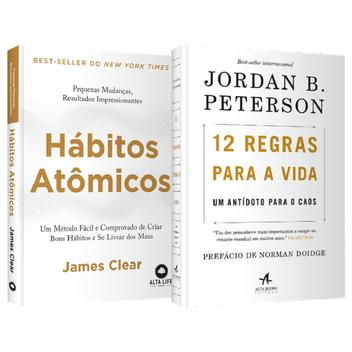 Kit Mude sua Vida - Hábitos Atômicos + 12 Regras para a Vida - Outros ...