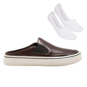 Kit Mule Democrata Fender Masculino + Par de Meia - Tênis Masculino ...