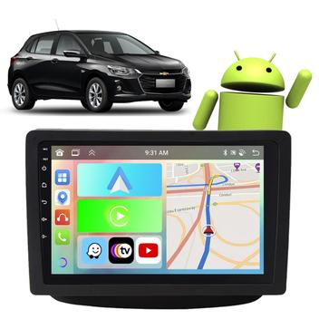 Kit multimidia android 9" onix 20/24 car play - E-Carplay - Central Multimídia para Carro ...