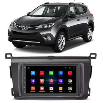 Kit Multimídia Android Toyota Rav4 2013 2014 2015 2016 2017 2018 7" Tv ...