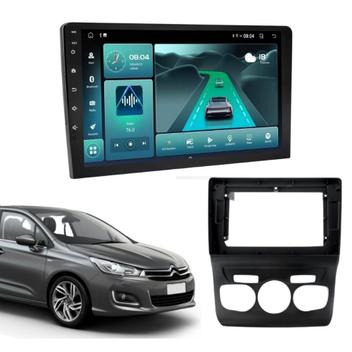 Kit Multimídia Citroen C4 Lounge 2013 a 2018 com Carplay e Android Auto - ADAK - Central ...