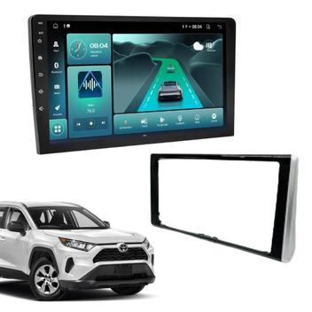 Kit Multimídia Toyota Rav4 HIBRIDA 2019 à 2021 com Carplay e Android ...