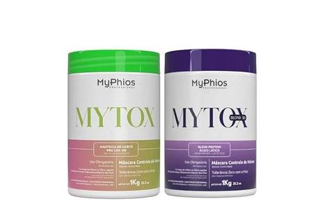 Kit MyPhios Btox Blond 1kg + Btox Mytox 1kg - Kit de Tratamento para ...