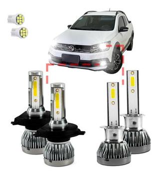 Kit Nano Led Vw Saveiro Cross G6-G7-G8 2013-2023 - V10 - Lâmpada para ...