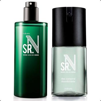 Kit Natura SR N Perfume Desodorante Colônia Masculino 100mL + Deo Corporal Spray ...
