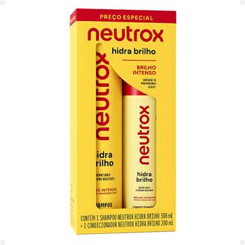 Kit Neutrox Hidra Brilho: Shampoo 300ml e Condicionador 200ml - Kit de ...