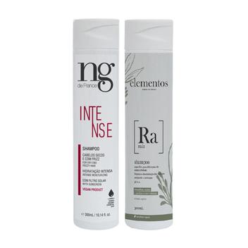 Kit NG de France Shampoo Intense 300ml + Sh. Raiz 300ml - Kit Shampoo e ...