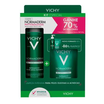 kit Normaderm Phytosolution Gel de Limpeza Intensivo 300g e Ganhe Refil ...