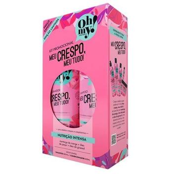 Kit oh my! shampoo 500ml+ condicionador 300ml meu crespo meu tudo! 2 ...