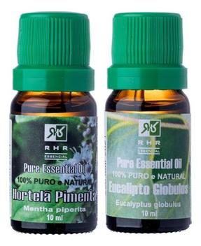 Kit Óleos Essenciais - Respire Melhor - RHR Cosméticos - Óleo Essencial ...