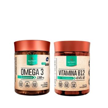 Kit Omega 3 Tg 1360mg 60 Caps + Vit B12 Metilcobalamina 60 caps Nutrify - NUTRIFY REAL FOODS ...