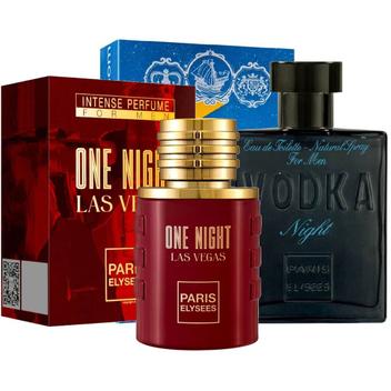 Kit One Night Las Vegas E Vodka NIght - Paris Elysees - Kit de Perfume ...