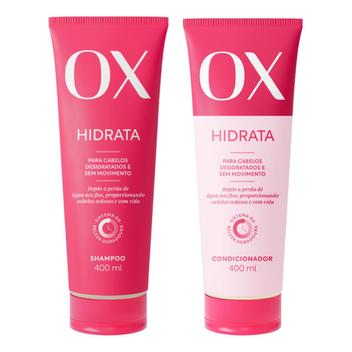 Kit Ox Hidrata Shampoo Condicionador 400ml - Ox Cosméticos - Kit ...