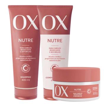 Kit Ox Nutre C/3 - Kit de Tratamento para Cabelos - Magazine Luiza