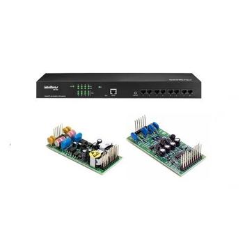 Kit PABX IP 50 Ramais Voip CIP 850 Gateway Com 2 Linhas e 2 Ramais ...
