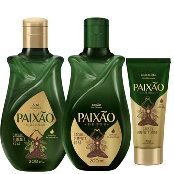 Kit Paixão Cacau e Pimenta Rosa Hidratante Corporal + Creme para Mãos ...