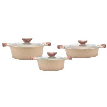 Kit Panelas Alumínio Duráveis Design Contemporâneo Funcional ...