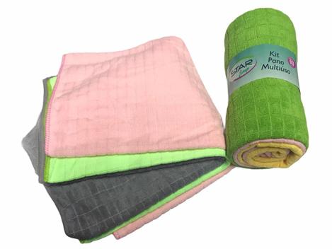 Kit pano multiúso - STAR LIMP - Pano - Magazine Luiza