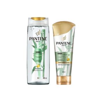 Kit Pantene Bambu 1 Shampoo 400Ml + 1 Condicionador 250Ml - Kit Shampoo ...