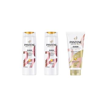 Kit Pantene Colageno 2 Shampoo 175ml + 1 Condicionador 150ml - Kit ...