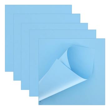 Kit Papel Cardstock Scrapbook Artesanato Azul Claro 5 Folhas - Maison ...