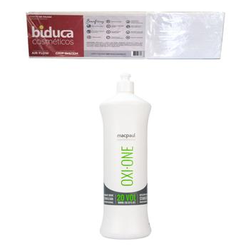 Kit Papel Mechas 120 Folhas + OX 20 Vol 900ml macpaul - Coloração de ...