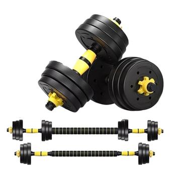 Kit Par de Halteres Ajustáveis 3 em 1 Até 40kg para Academia e Casa ...