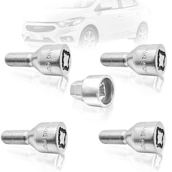 Kit Parafuso AntiFurto + Chave Segredo Trava Rodas M14 X 1,5 mm BMW ...