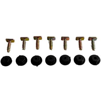 Kit Parafuso (Plástico) / Porca Moldura Para-lama (7 Pecas) - Corsa ...