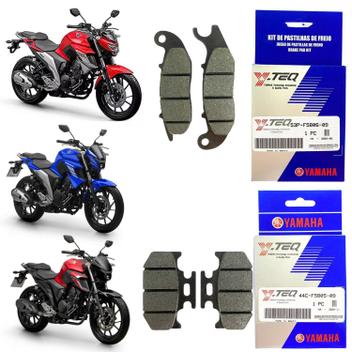 Kit pastilha freio original yamaha fazer 250 fz25 2016 a 2024 - Y-teq ...