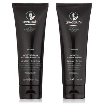 Kit Paul Mitchell Awapuhi Wild Ginger Sh.250ml e Keratin Cond.250ml ...